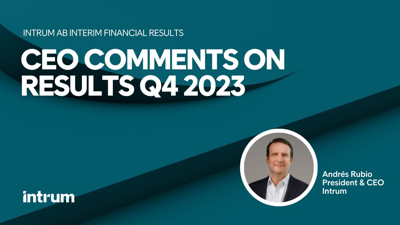 Intrum AB Interim Report October-December 2023 CEO Interview - YouTube