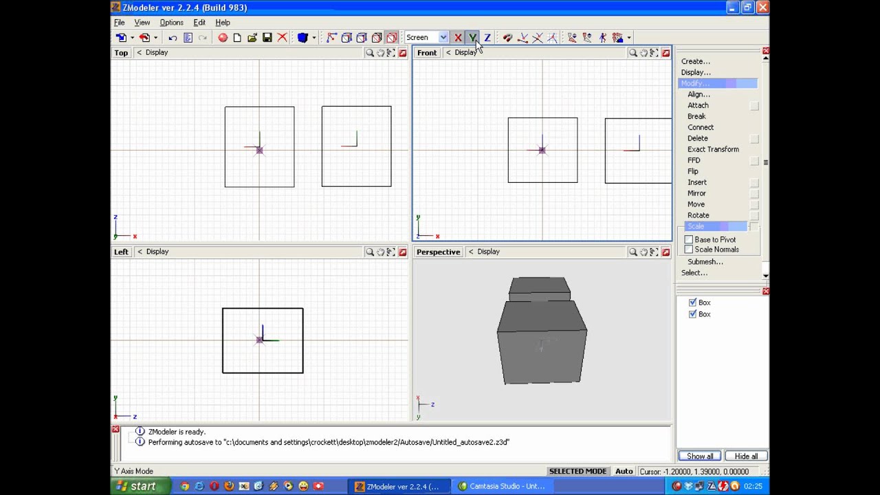 Zmodeler Tutorials by Crockett - Part 4 - YouTube