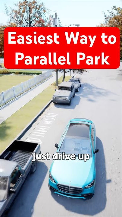 Easiest Way to Parallel Park 🚙 - YouTube