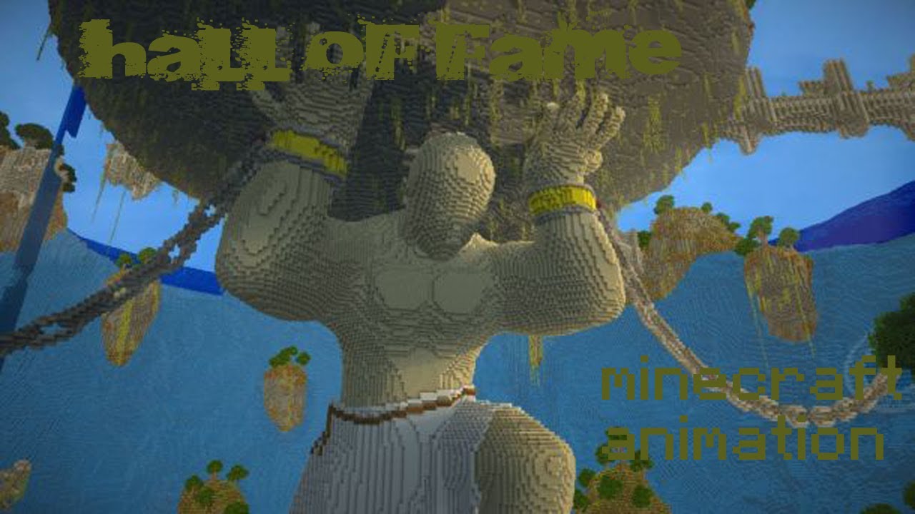 The Script - Hall of Fame, minecraft machinima - YouTube