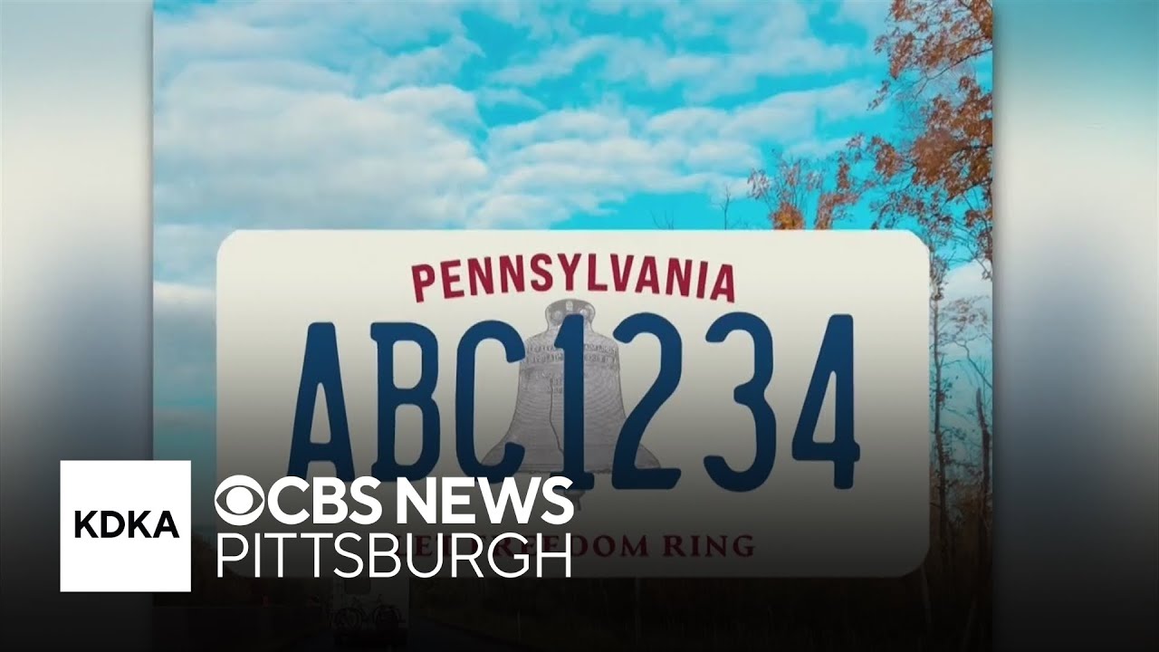 New Pennsylvania license plate features Liberty Bell - YouTube