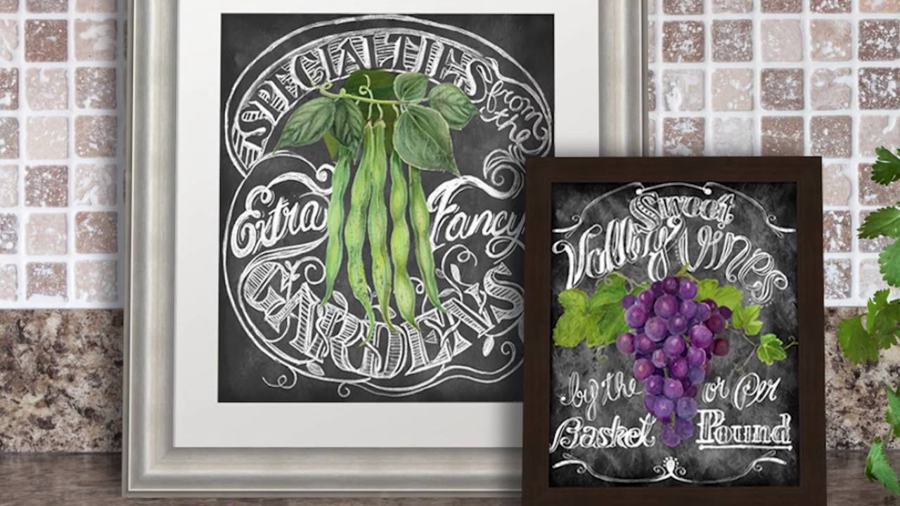 Framed Contemporary Country Art I Decorating Ideas I FRAMED ART TV ...