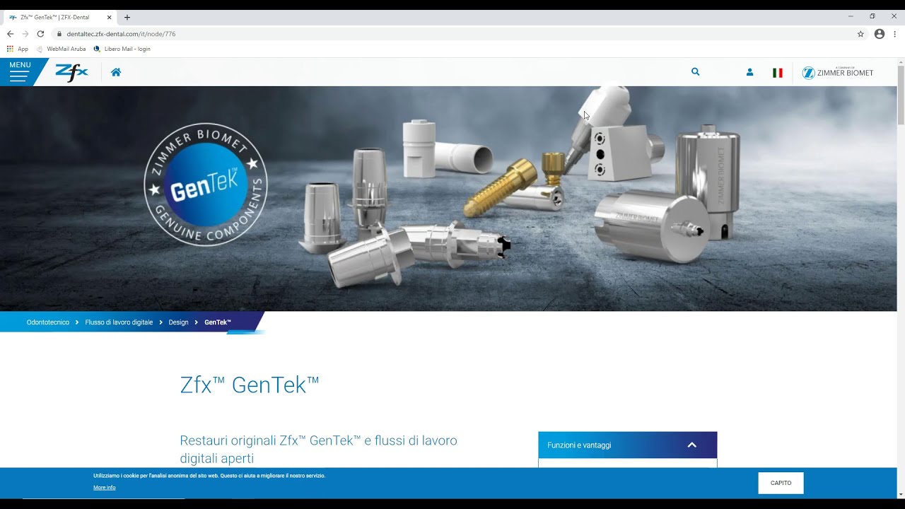 Tutorial Librerie GenTek Biomet 3i - YouTube