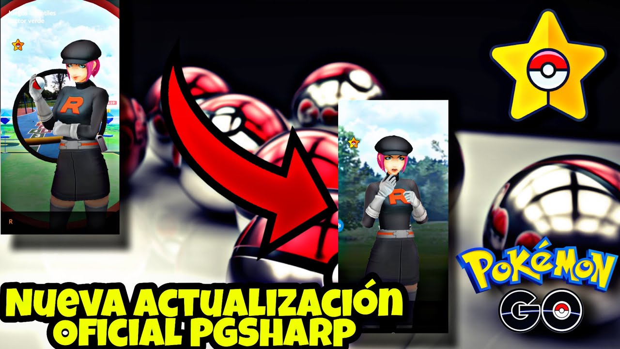 🚨Nueva Actualización Oficial PGSharp🚨Team Go Rocket Automático con ...