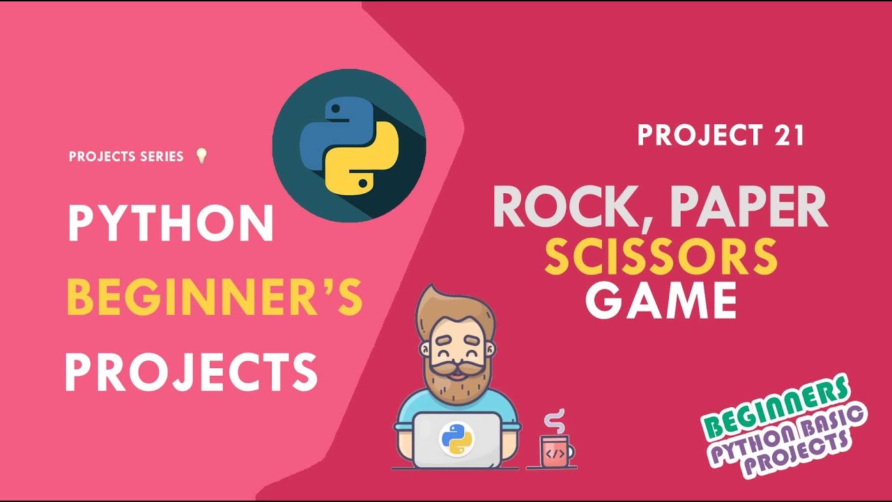 Python for Beginners | Rock Paper Scissors Game | Project 21 - YouTube
