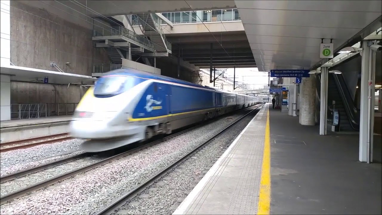 Europe high speed rail intense edition - YouTube
