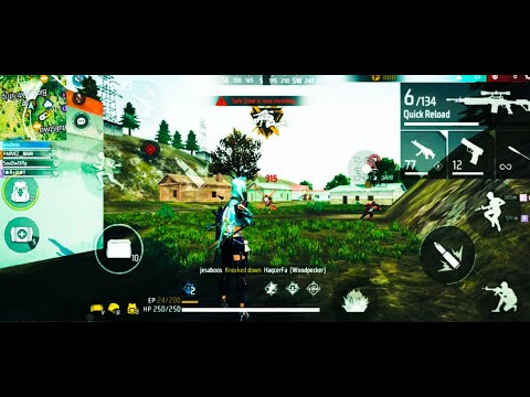 My first video in youtube..Gameplay in Free Fire Game - YouTube