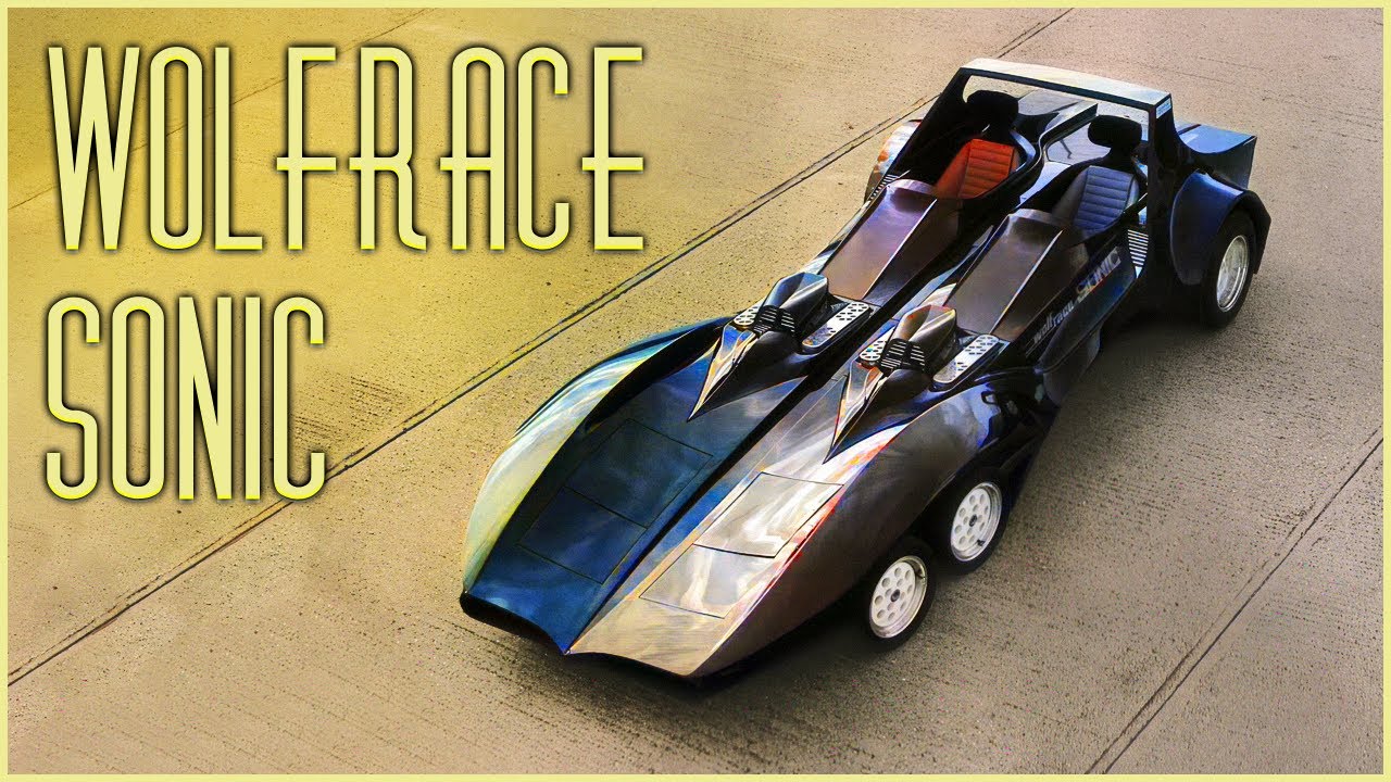 Wolfrace Sonic: Nick Butler's Six-Wheeled Futuristic Batmobile - YouTube