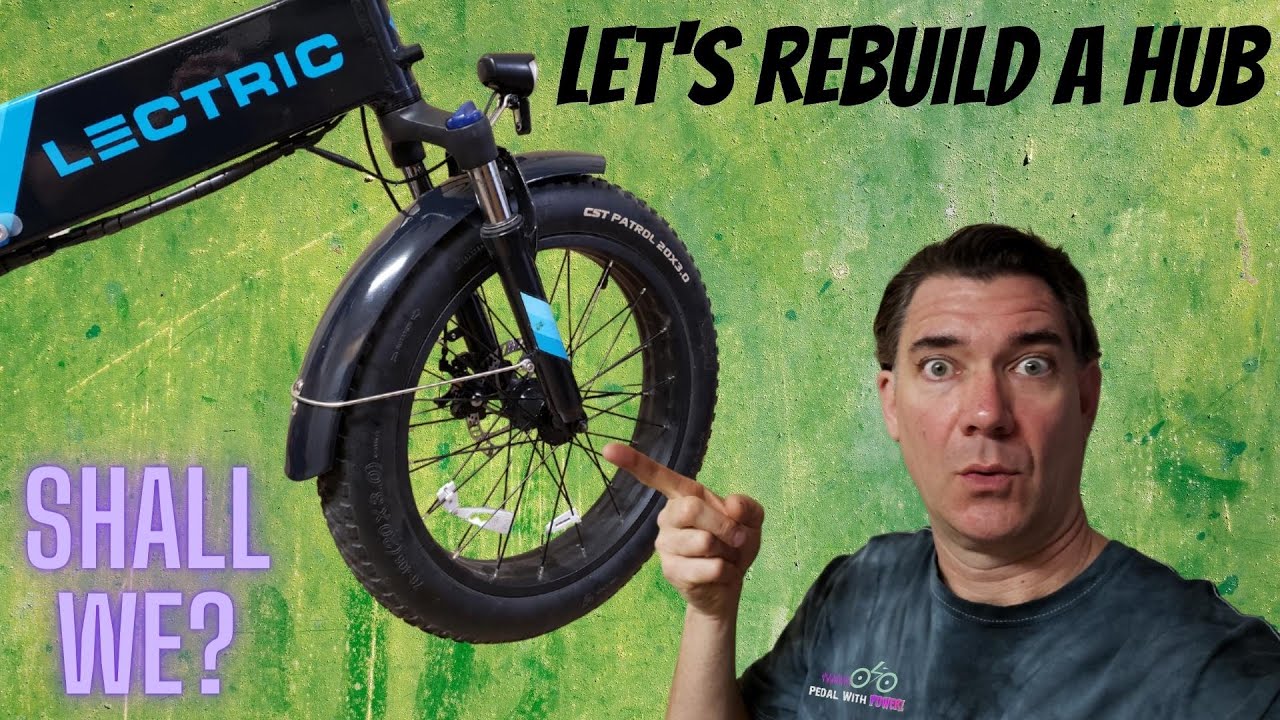 Lectric XP 2.0 - How to REBUILD Your FRONT HUB (walkthrough) - YouTube