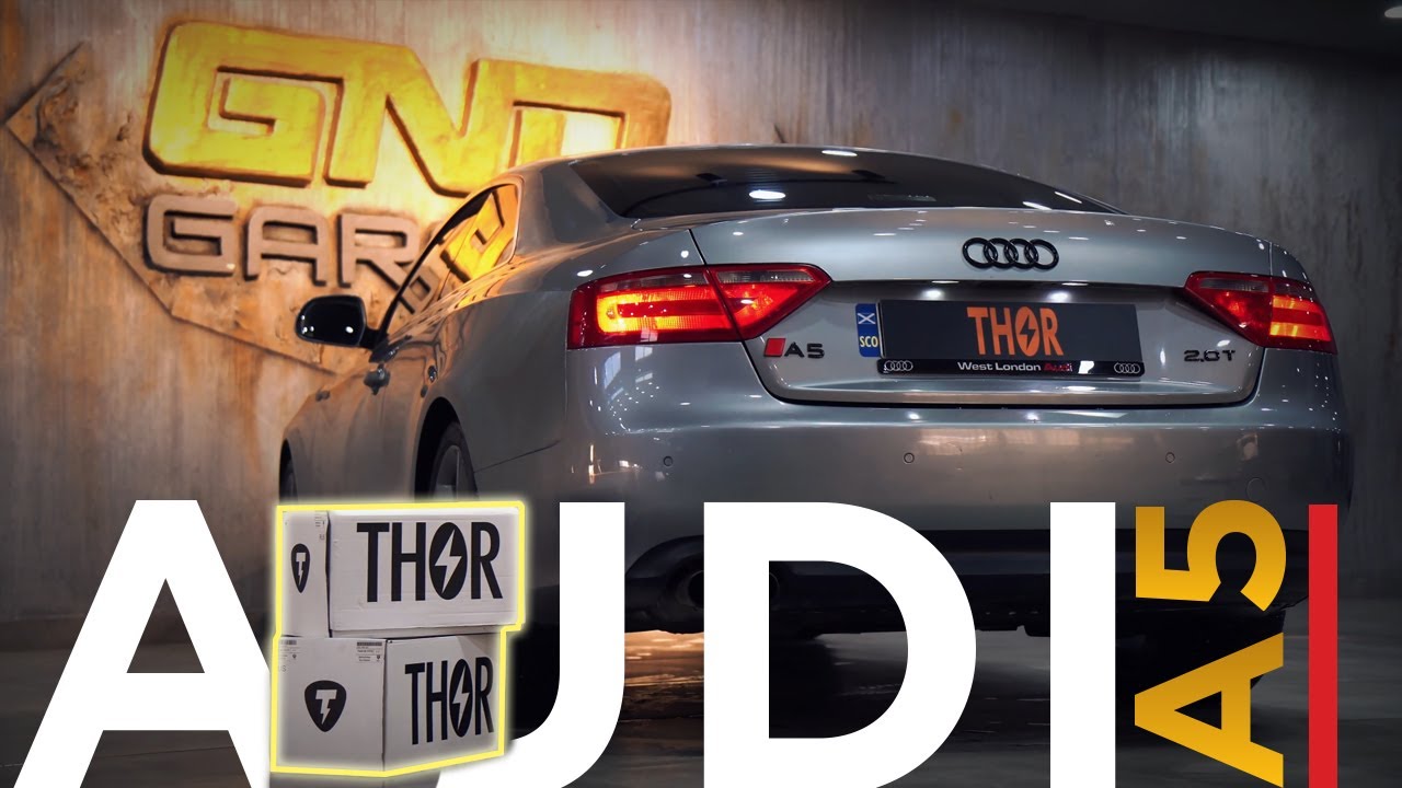 Audi A5 2009-2016 THOR Exhaust Sistem Montaj Sonrası İncelemesi - YouTube