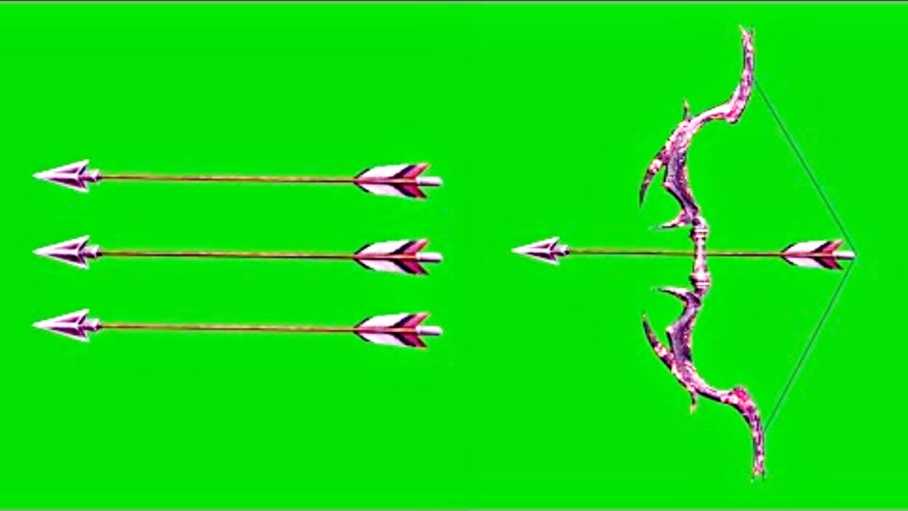 Arrow and Bow Green Screen Effects | Ancient War Weapons - YouTube