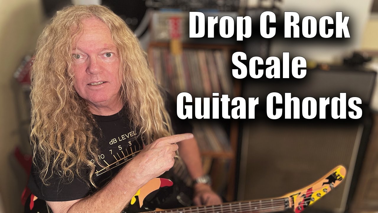 Learn Drop C Rock Scale Guitar Chords - YouTube