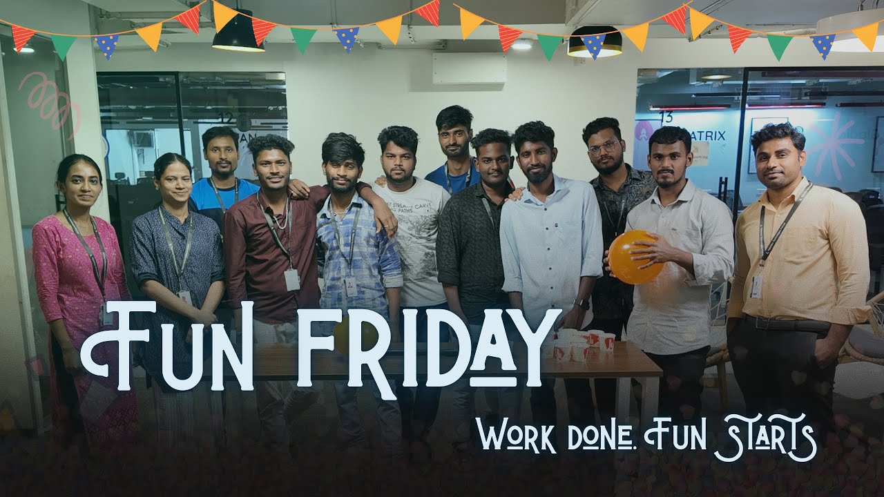 Fun Friday | Work done Fun Starts - YouTube