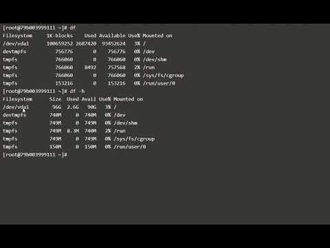 One2Five: df Command in Unix - YouTube
