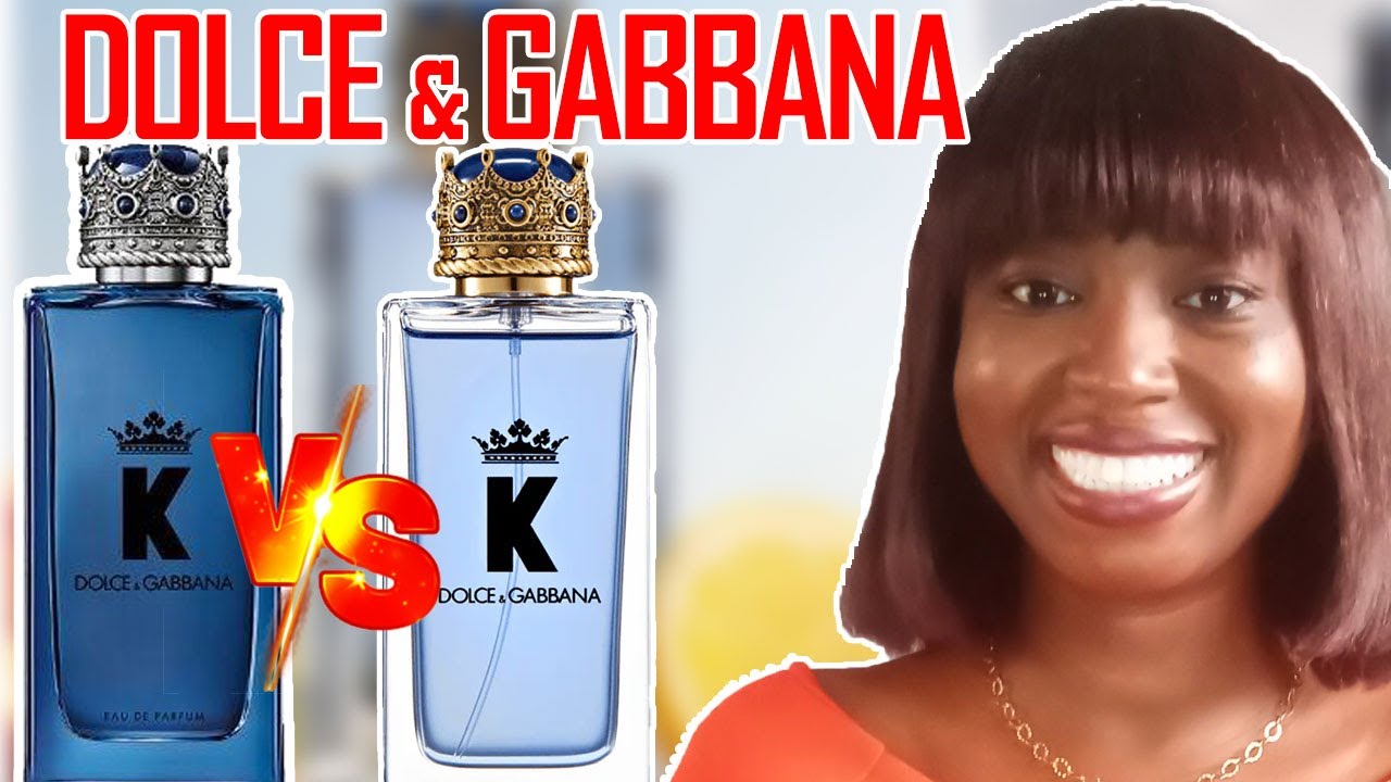 Dolce and Gabbana K EDT Vs EDP Comparison - YouTube