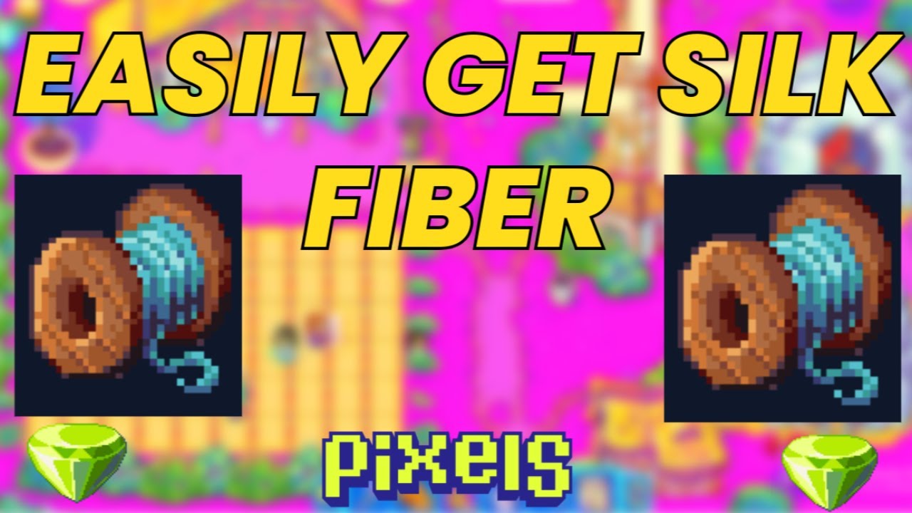 How To Get Silk Fiber In Pixels - YouTube