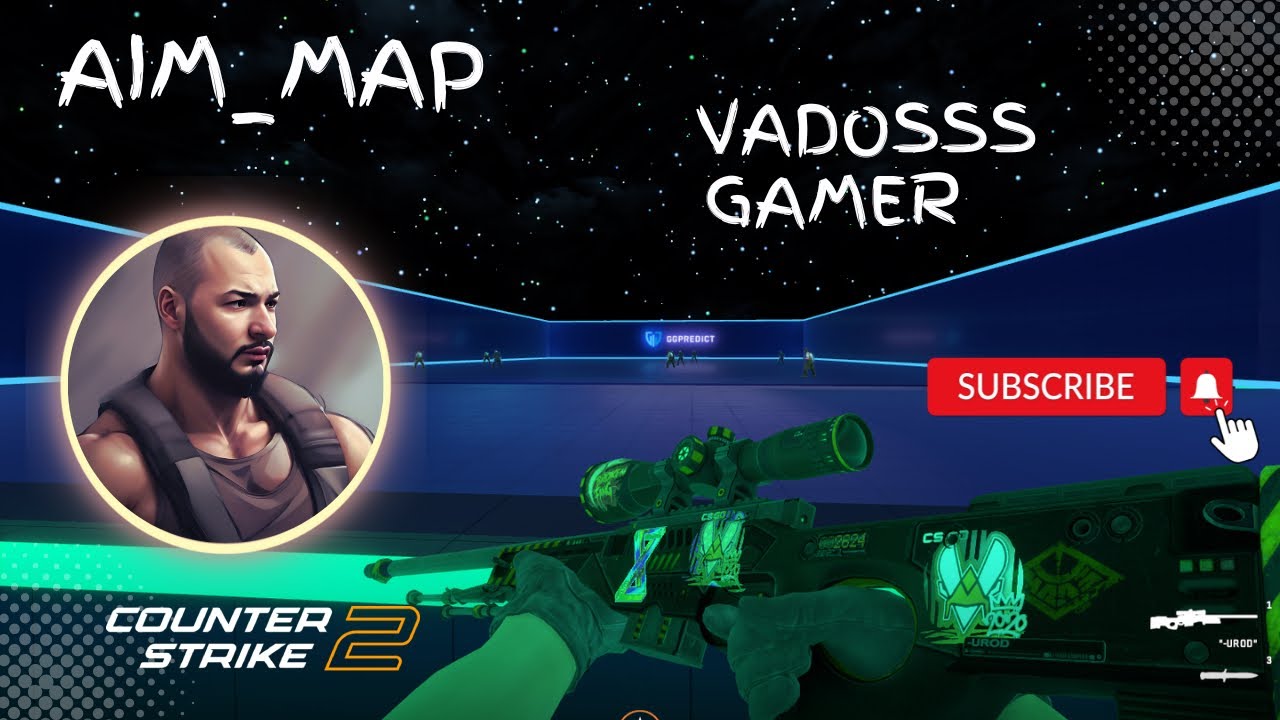 Устанавливаем COUNTER-STRIKE 2 тренировочный aim_map. КС 2 тренировка ...