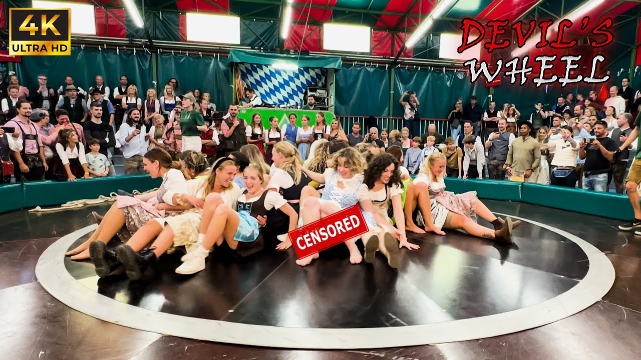 Epic Fail on the Devil's Wheel! 😱 - Teufelsrad(Oktoberfest 2024) - YouTube