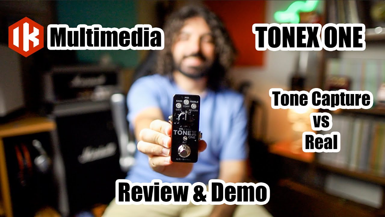 IK Multimedia TONEX ONE | Review, Demo and Comparison of Tone Models VS Real Rig - YouTube