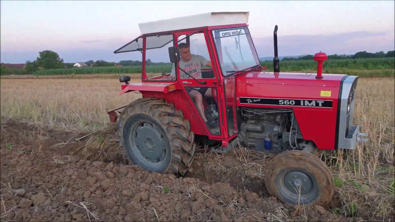 IMT 560 oranje - YouTube