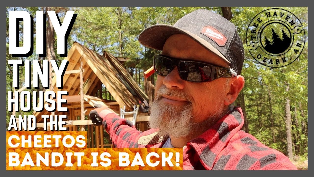 The @cheetos Bandit Strikes Again! DIY TINY HOUSE BUILD in the Ozarks ...