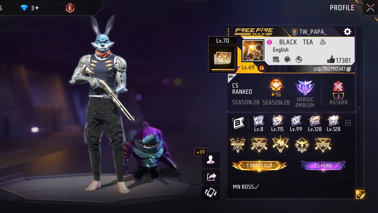 CG ESPORTS BLACK TEA GAME PLAY ON LIVE VIDEO #freefire #cgesports # ...