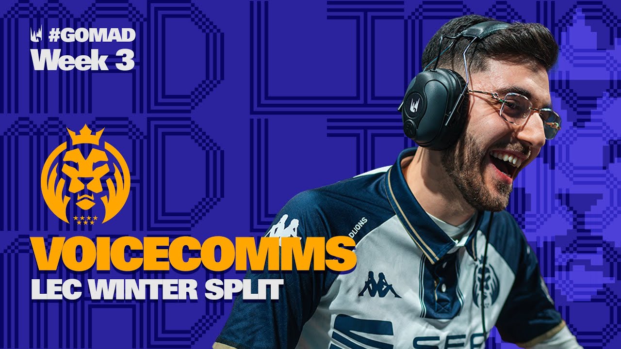 THIS Is What a TOP LEC Team Sounds Like!! | LEC 2023 Winter Week 3 Voicecomms - YouTube