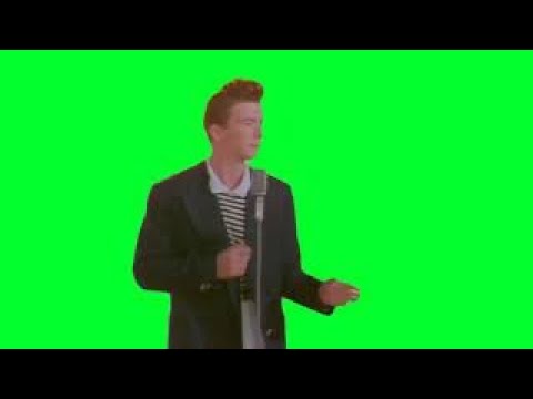 Rick Roll - Green Screen - Free To Use - Rick Astley - Download - Never ...