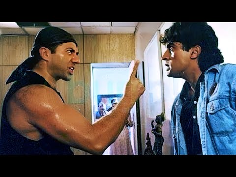 Sunny Deol - ये ढाई किलो का हाथ किसी पर पड़ता है न…तो आदमी उठता नहीं, उठ जाता है! | Hit Action Scene