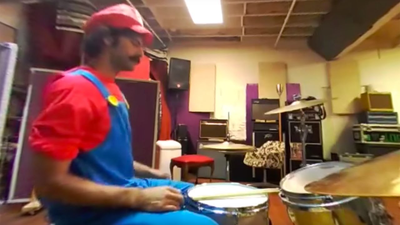 360 Video - Mario Drum Improv, Spotify Weekly mix - YouTube