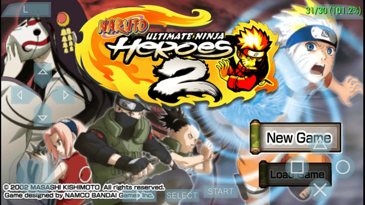 Download Naruto Ultimate Ninja Heroes 3 Psp Iso Highly Compressed ...