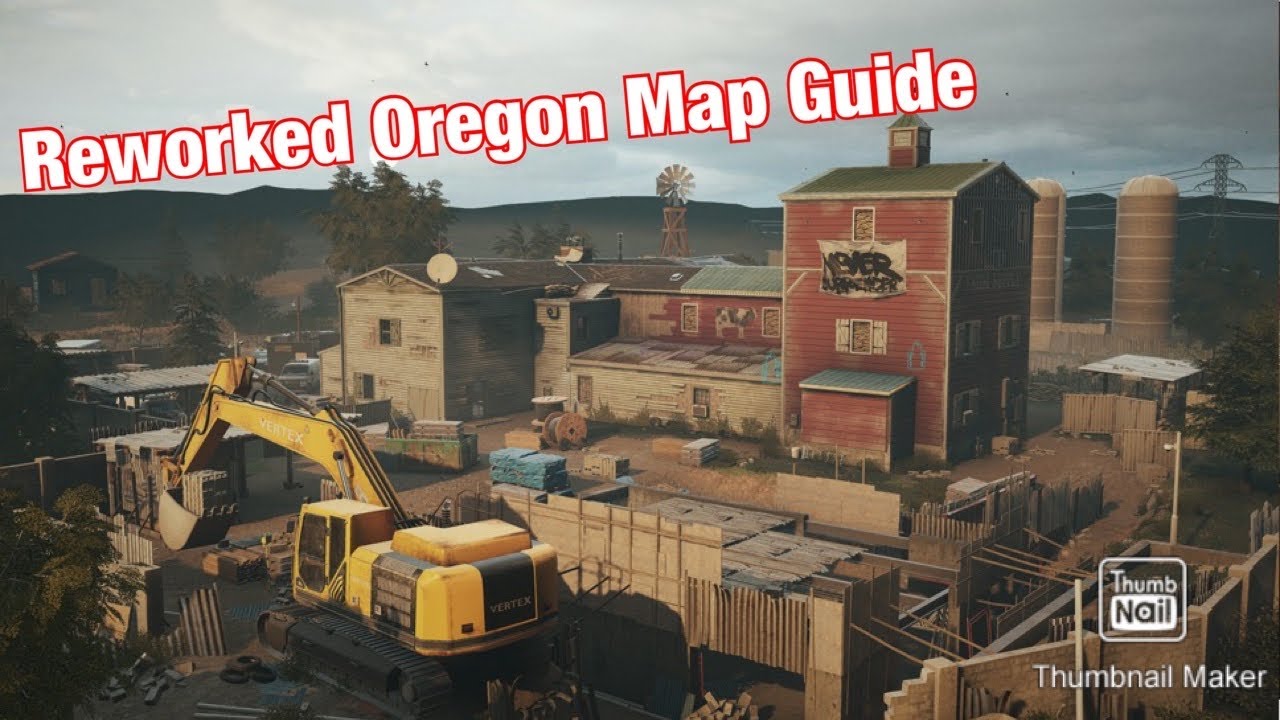 Reworked Oregon Map guide - YouTube