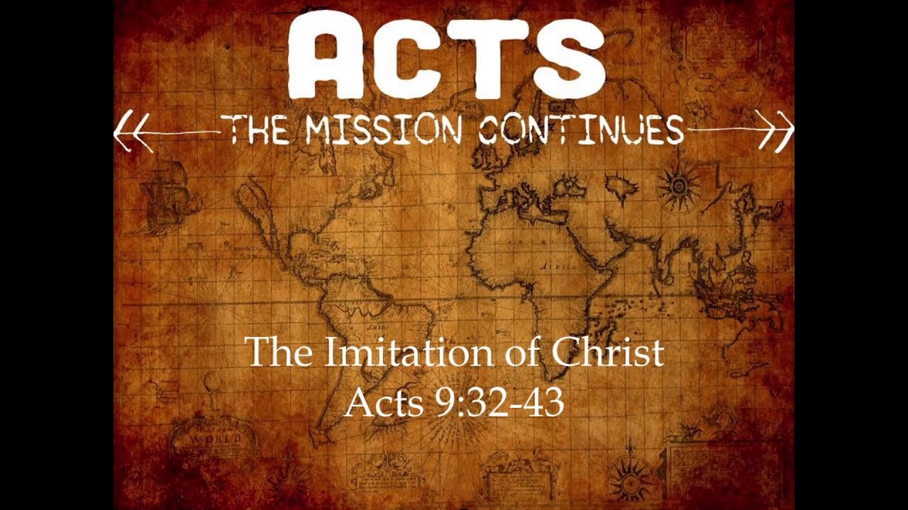 Acts 9:32-43 Sermon by the Revd Karl Przywala - Acts 9:32-43 - Bible Portal