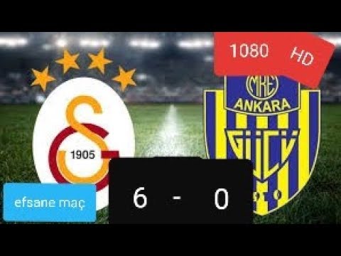 GALATASARAY ANKARAGÜCÜ MAÇI ÖZETİ HD