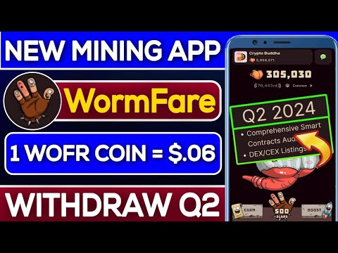 WormFare New Mining Platform 2024 | 1 WOFR Coin Price $0.06 | WOFR Coin ...