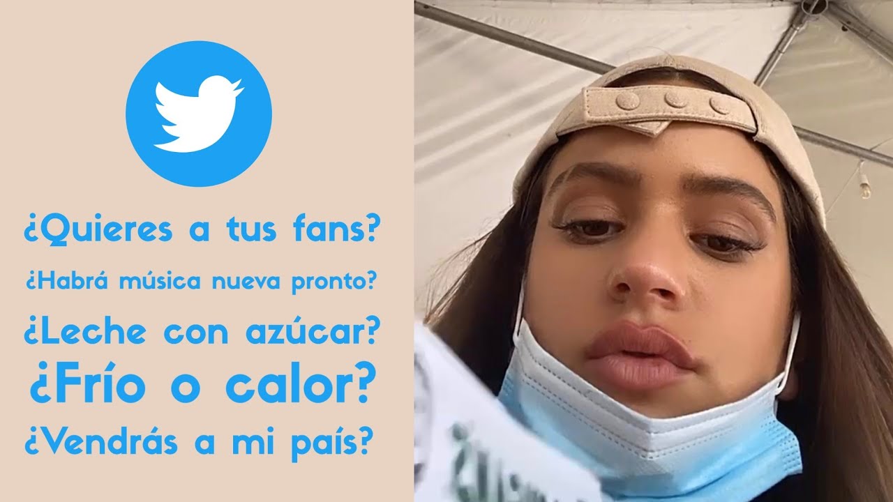 ROSALÍA les RESPONDE a sus FANS de TWITTER #2 - YouTube