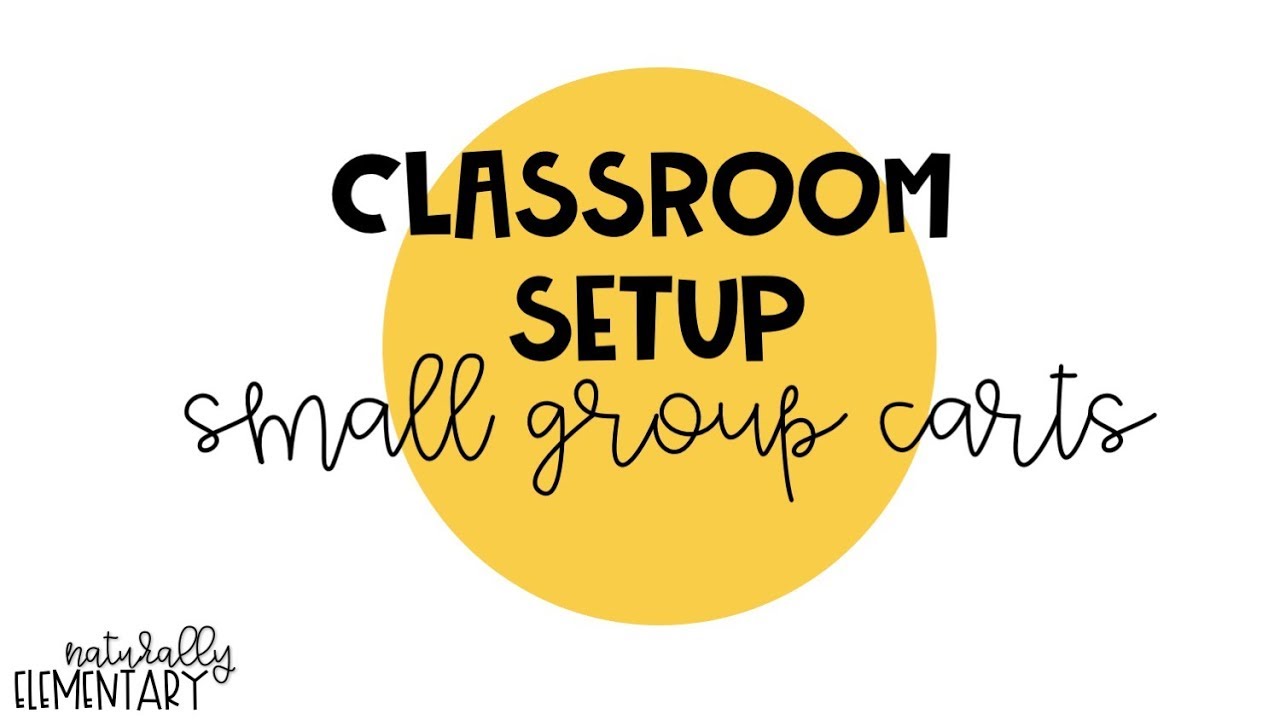 Small Group Set Up | Naturally Elementary - YouTube