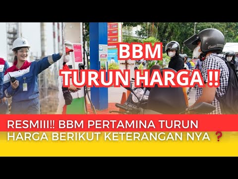 RESMI‼️ BBM PERTAMINA TURUN HARGA BERIKUT KETERANGAN NYA - YouTube