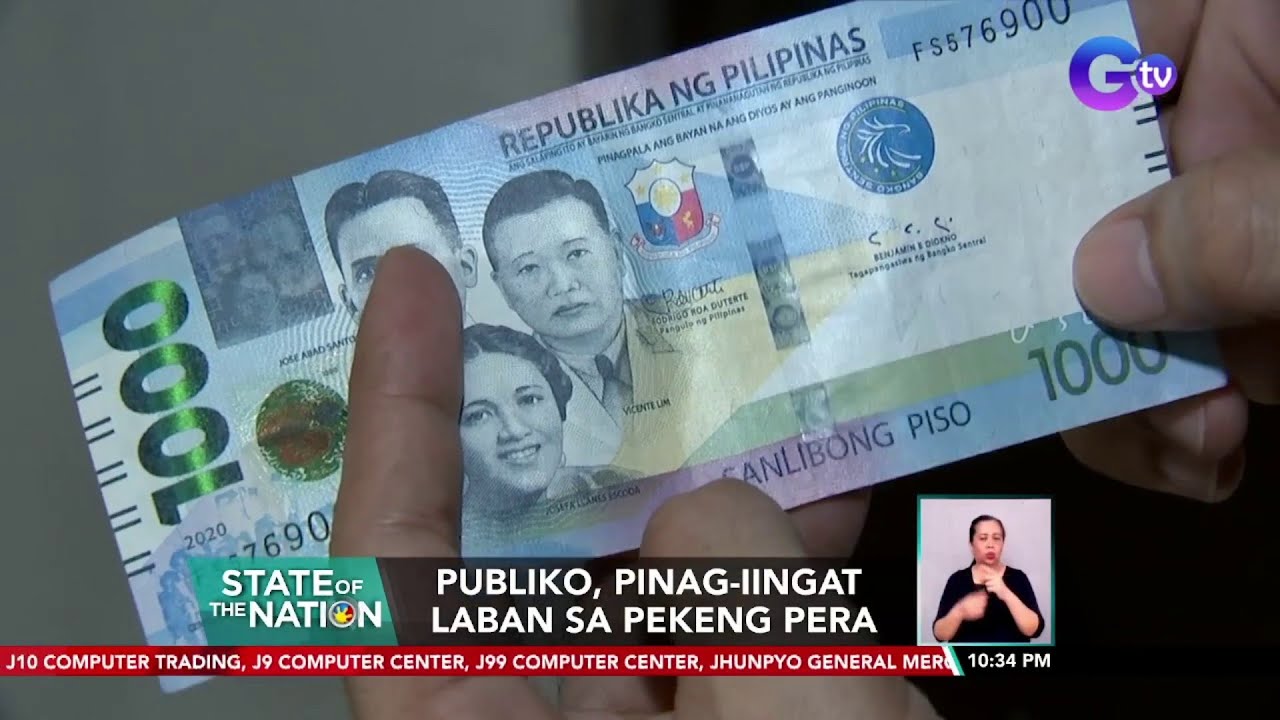 Publiko, pinag-iingat laban sa pekeng pera | SONA - YouTube