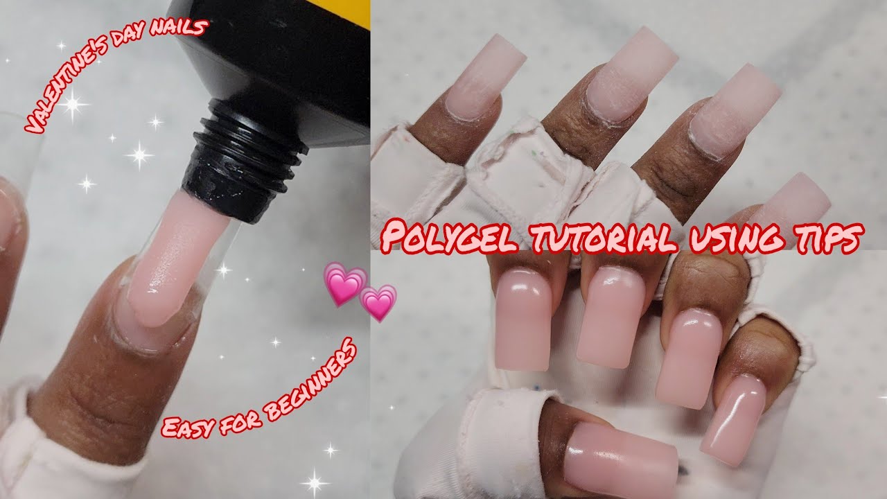POLYGEL NAIL TUTORIAL | BEGINNER FRIENDLY | - YouTube