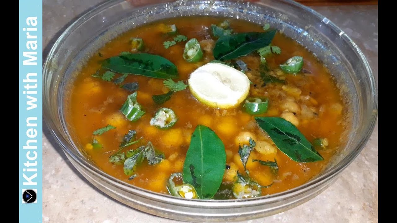 Lahori Chana Recipe Lahori Cholay - Kitchen with Maria - YouTube