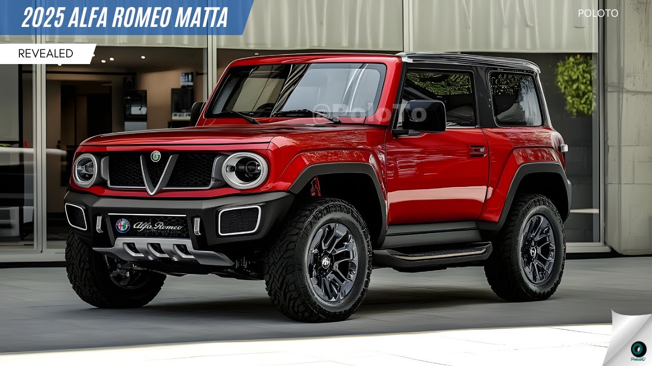 2025 Alfa Romeo Matta Revealed - Transformed versions of historic ...