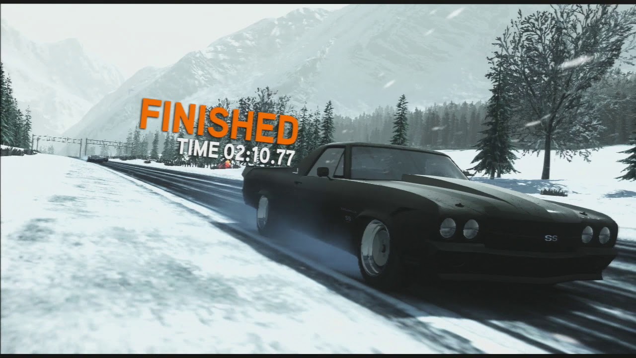 NFS the Run Multiplayer gameplay- Elcamino in the snow- POWER!! - YouTube