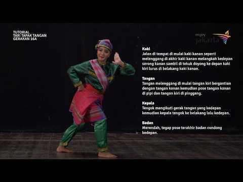 TUTORIAL TARI BETAWI, TARI TAPAK TANGAN