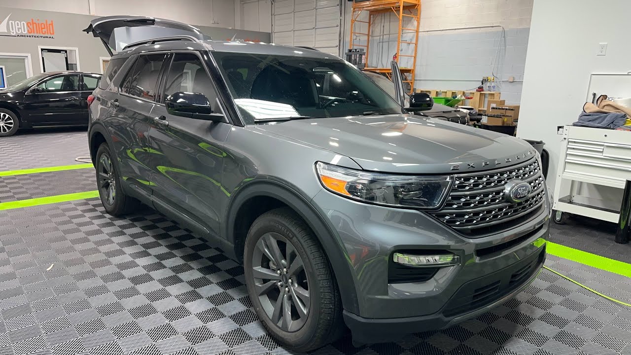 explorer ceramic window tint - YouTube