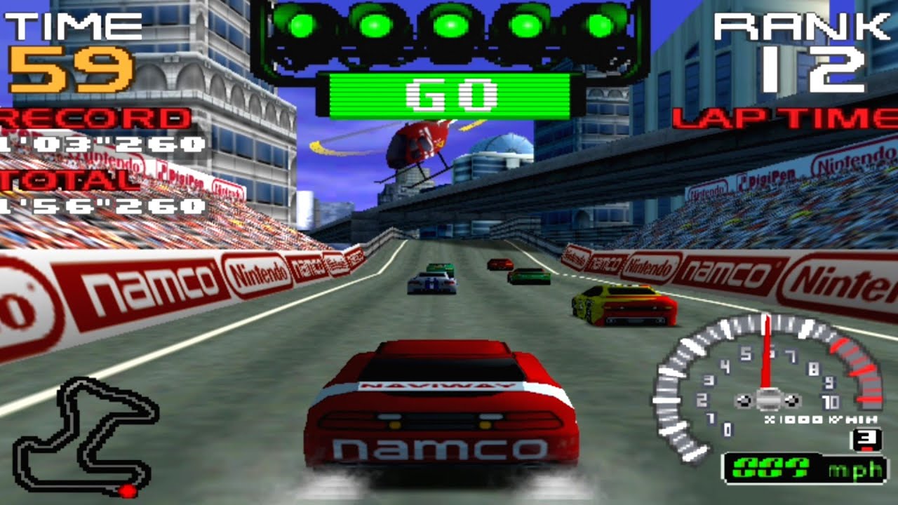 Ridge Racer 64 (N64) Gameplay - YouTube
