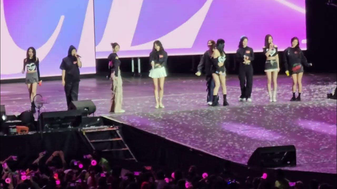 240203 - 1, 3, 2 (Jongyeon, Mina, Tzuyu) | Twice Ready to be tour in Mexico Fancam - YouTube