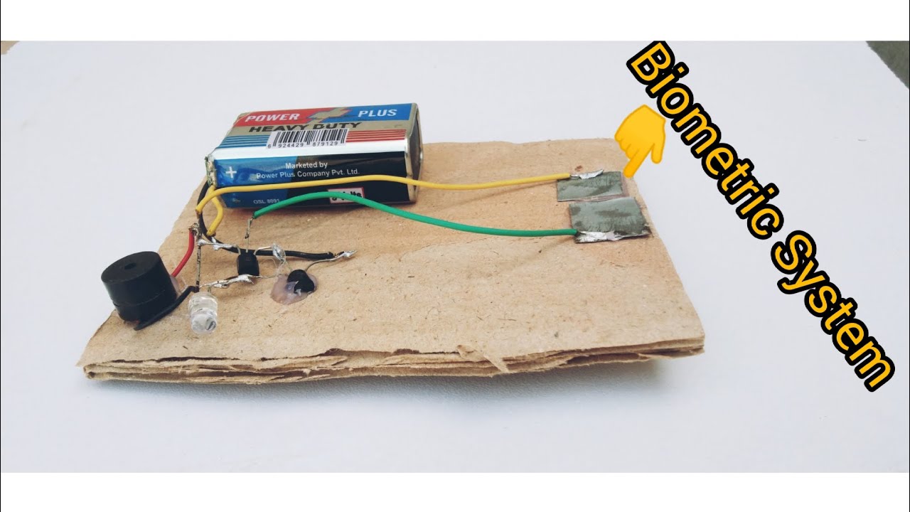 How To Make Biometric System AT Home || Biometric System Made With BC ...