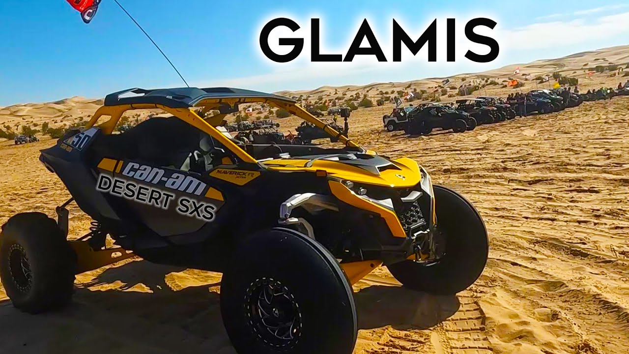 Glamis China Wall, Racing and Side hilling! Maverick R Best SXS for the ...