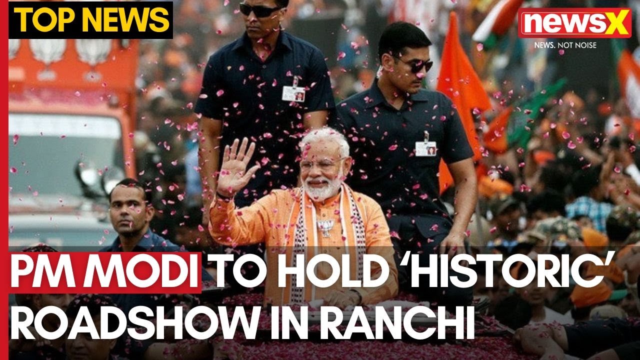 PM Modi To Hold Roadshow In Ranchi Ahead Of Jharkhand Assembly ...
